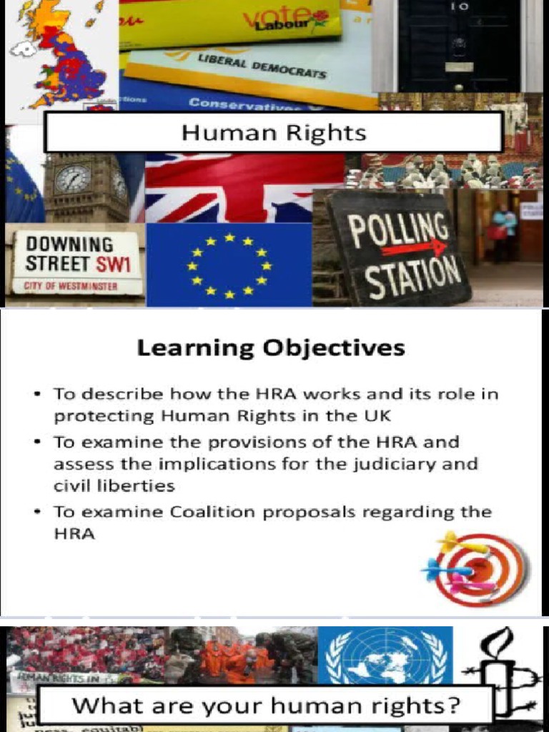 Human Rights Act | PDF