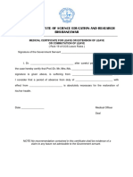 CSC Form 41 Medical Certificate FOR LEAVE | PDF | Physician | Public ...