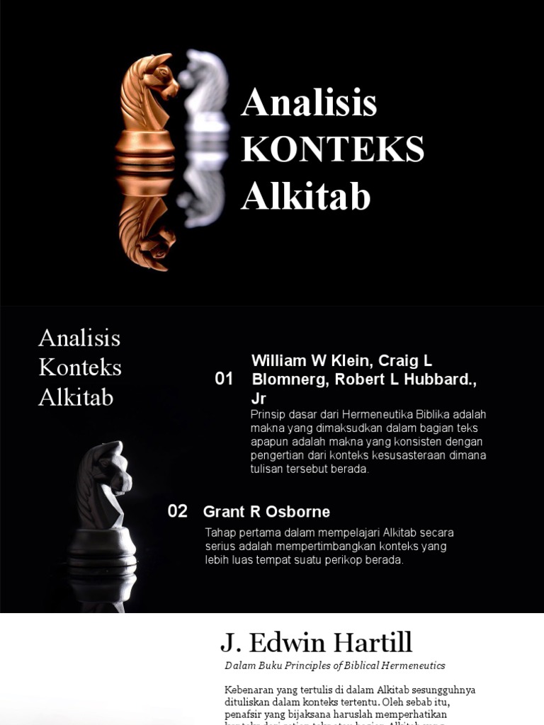 Memahami Konteks dalam Alkitab | PDF
