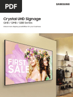 qm75c Spec | PDF | Hdmi | Display Resolution