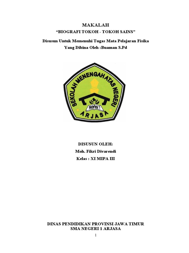 10 Tokoh Tokoh Sains | PDF