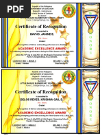 Early Bird Certificate May | PDF | Philippines