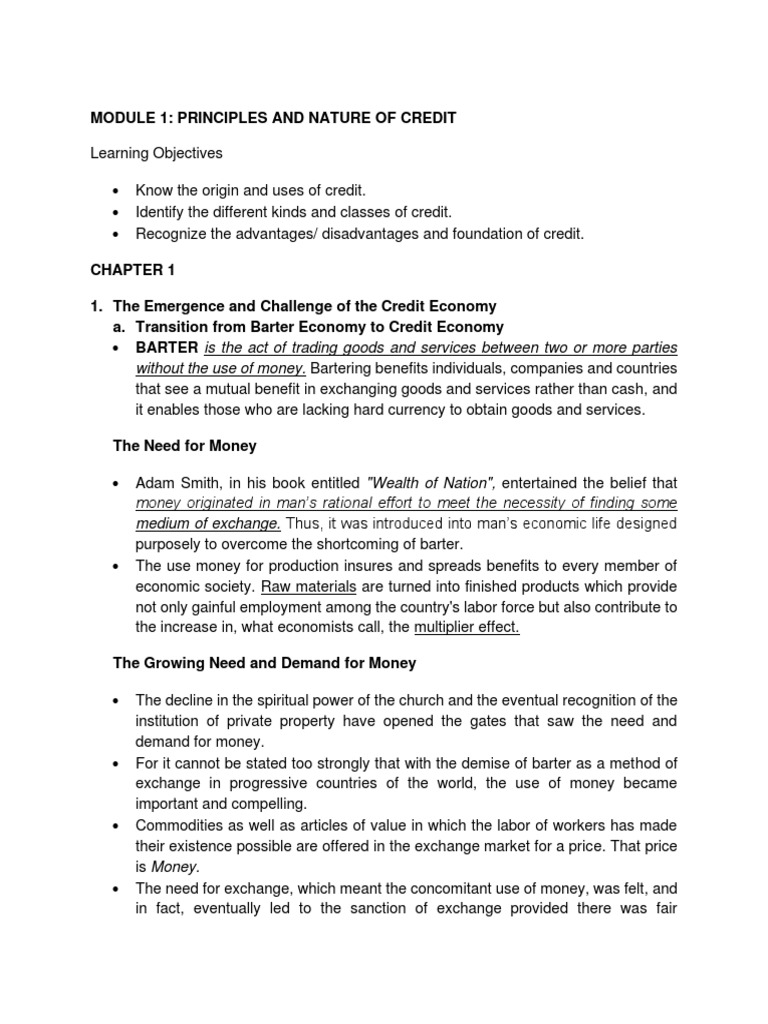MODULE 1 Chapter 1 Complete | Download Free PDF | Cost Of Living | Credit Card