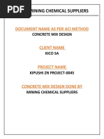 C35 A Concrete Mix Design | PDF | Construction Aggregate | Concrete