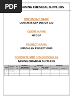 Mix Design Code Is 10262-2009 | PDF | Concrete | Cement
