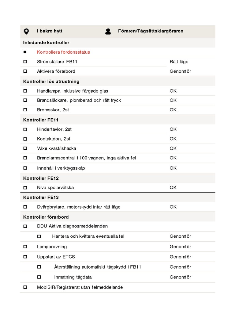 Klargoring ER1 | PDF
