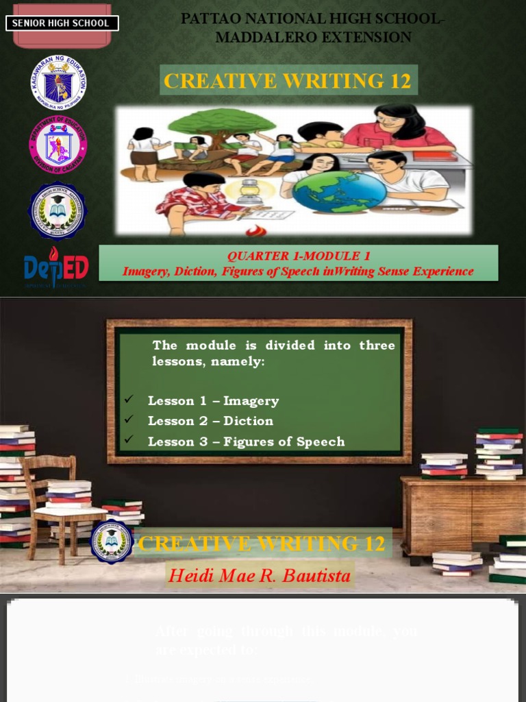Imagery in Creative Writing Module | PDF | Learning | Experience