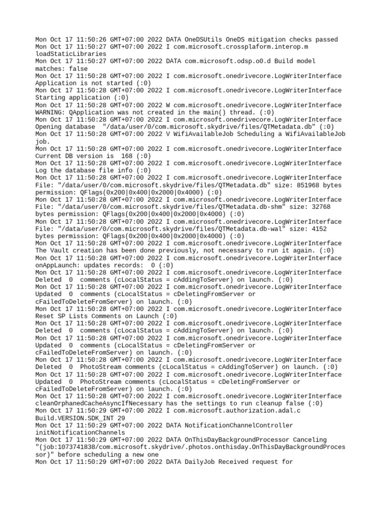 Current Log | PDF | Computer File | Databases