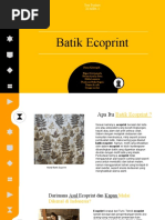Laporan Praktikum Ecoprint | PDF