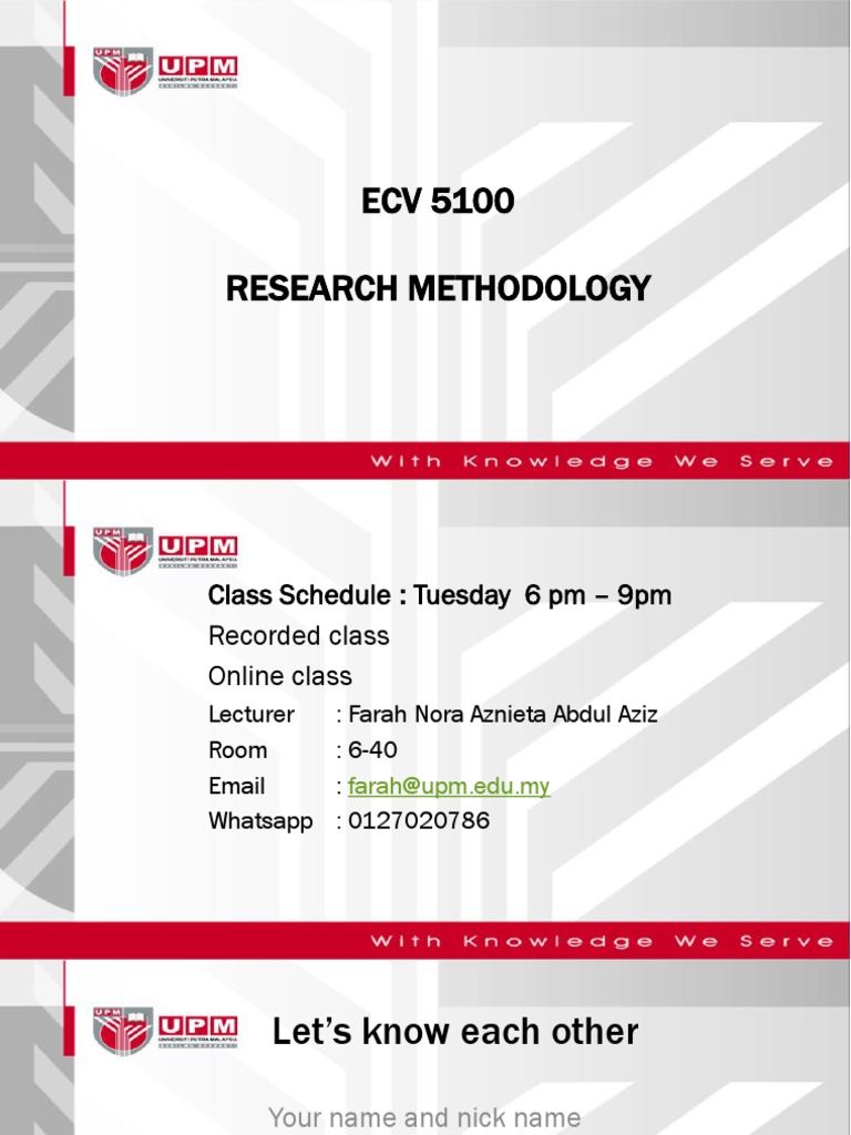 Lecture Week 1 (Sem 1 2022-23) | PDF | Scientific Method | Lecture