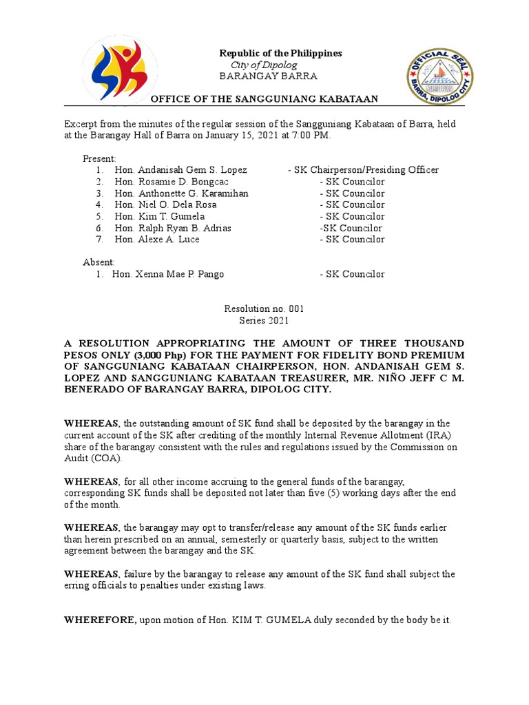 Reso 001 Pdf Banks Economies