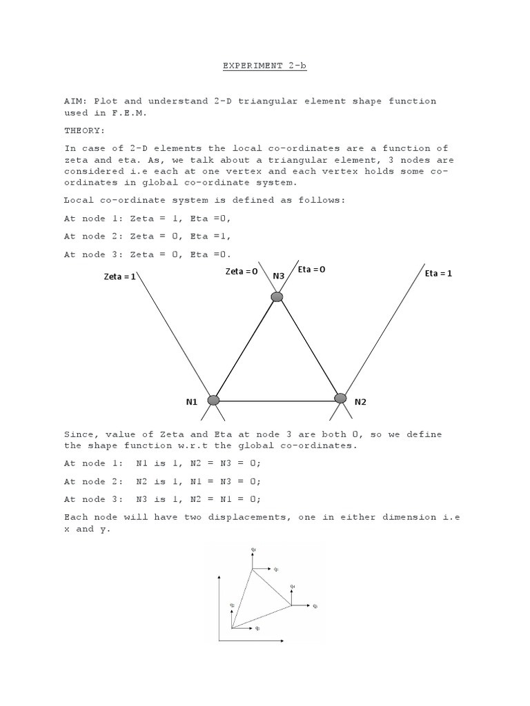 Shape Function | PDF | Triangle | Vertex (Graph Theory)