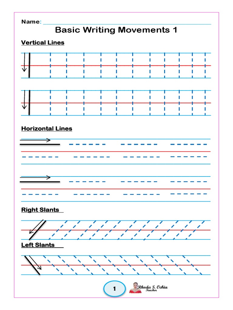 TRACING BOOKLET_#1_Alphabet_Rhoda(pdf) | PDF