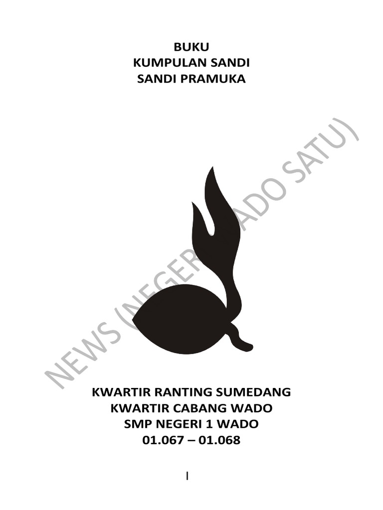 Buku Kumpulan Sandi Sandi Pramuka | PDF