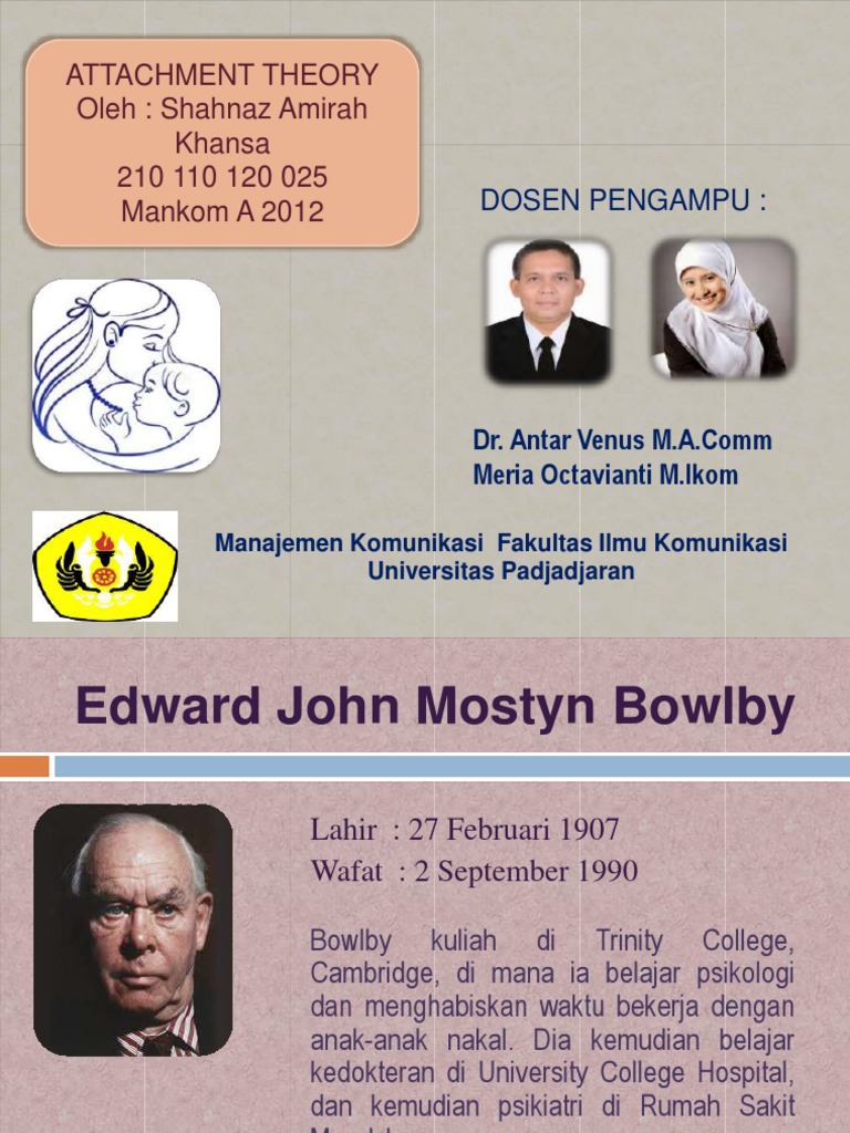 Teori Attachment Bowlby dan Ainsworth | PDF | Kesehatan Holistik