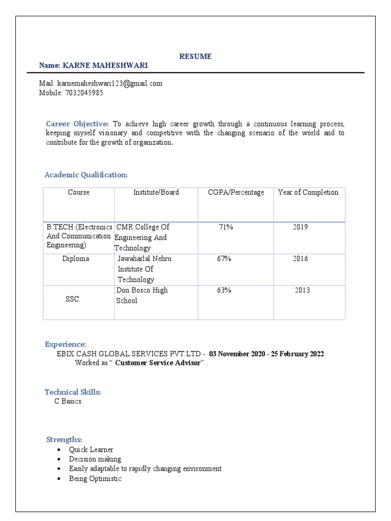 MAHI RESUME Updated | PDF