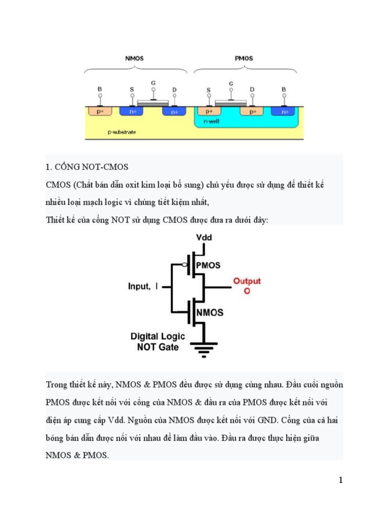 Not Nand Nor Cmos | PDF