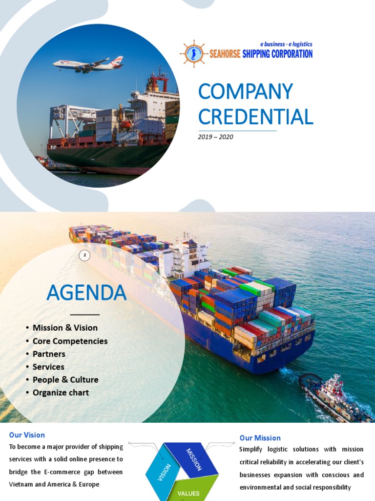 Seahorse Company Profile - Q4 | PDF | Cargo | Warehouse