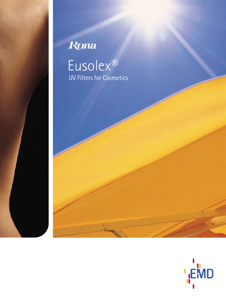 Eusolex UV Filters | PDF | Sunscreen | Titanium Dioxide
