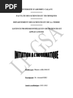 Initiation Informatique Débutants | PDF