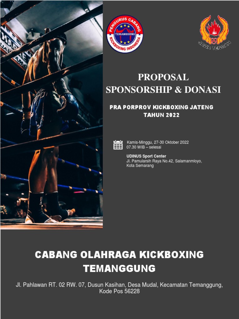 Proposal Donasi Pra Prov | PDF