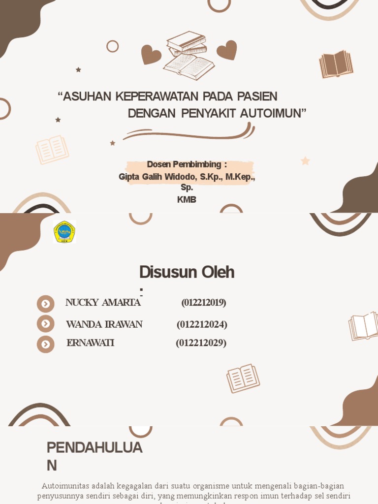 "Asuhan Keperawatan Pada Pasien Dengan Penyakit Autoimun": Dosen ...