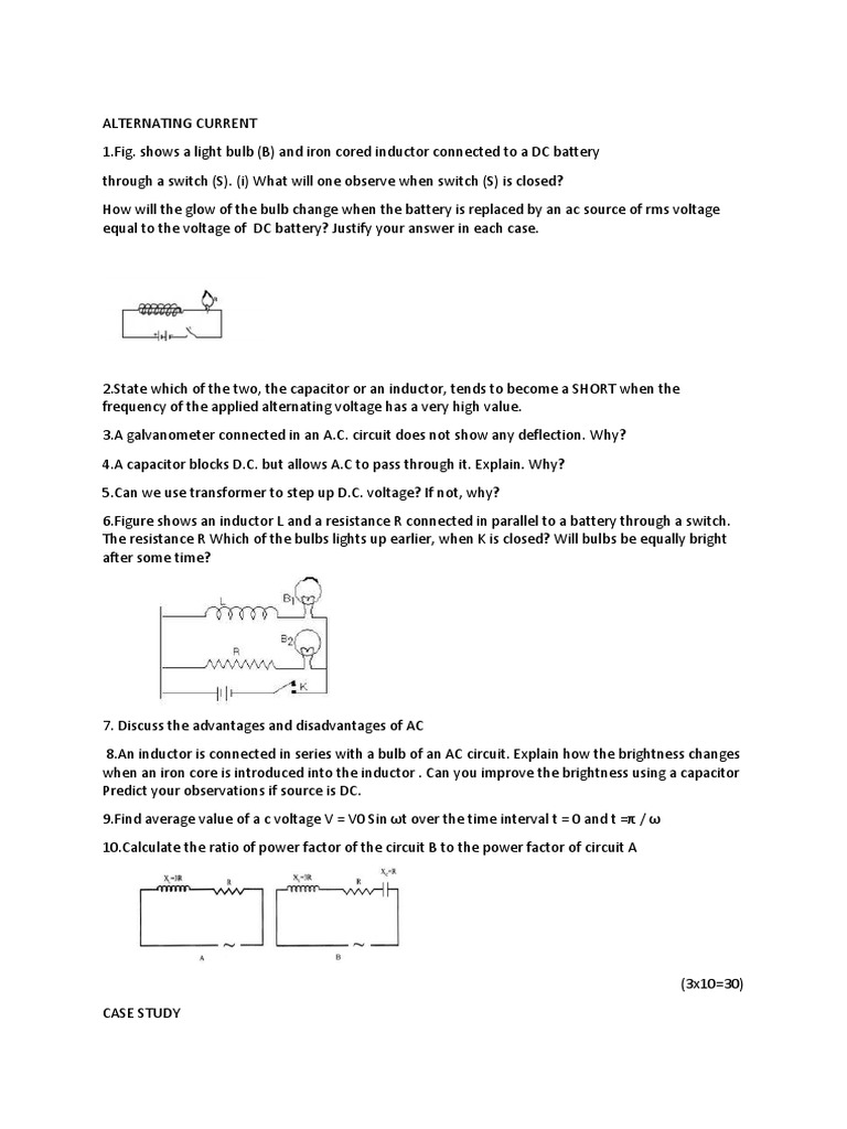 Alternating Current 2 | PDF | Transformer | Alternating Current