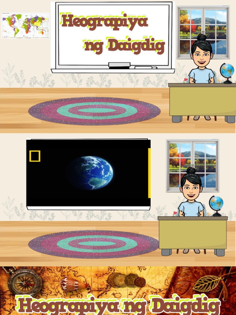 Lesson 1 - Heograpiya NG Daigdig | PDF