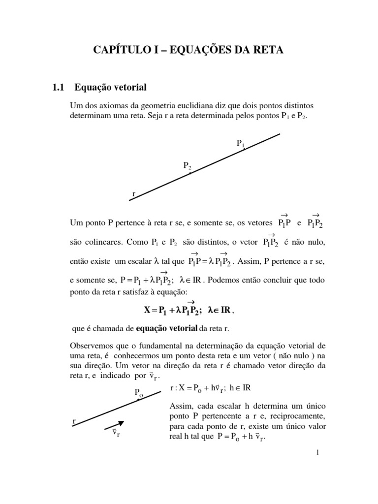 Equacao Da Reta | PDF