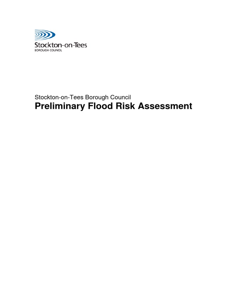 Yarm Flood Defences Assessment Report | PDF | Flood | Greenhouse Gas