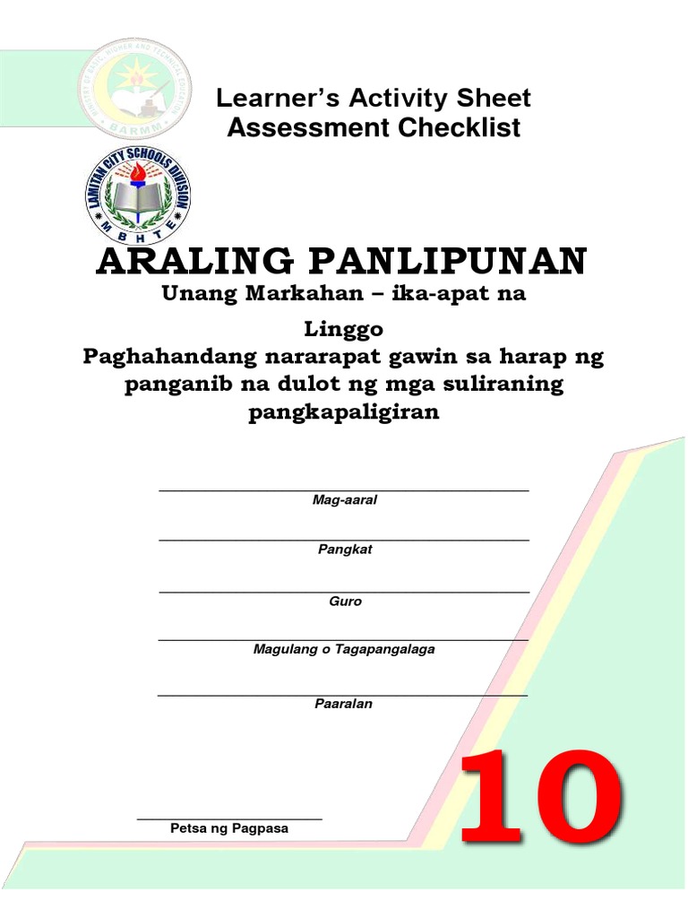 Arpan 10 Q1 W4 | PDF