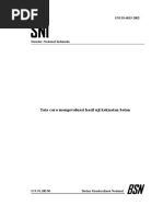 Sni Mix Design Beton 2012 | PDF