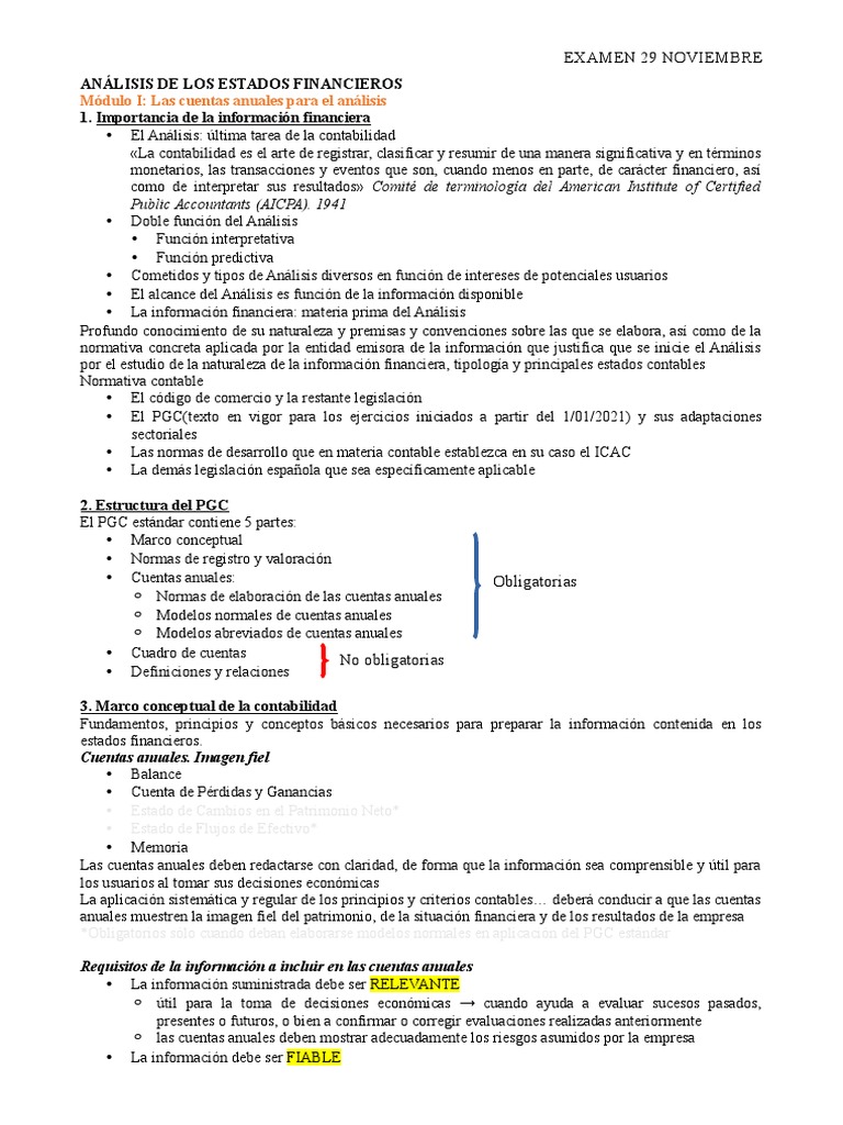 Análisis de Estados Contables | PDF | Contabilidad | Estado financiero