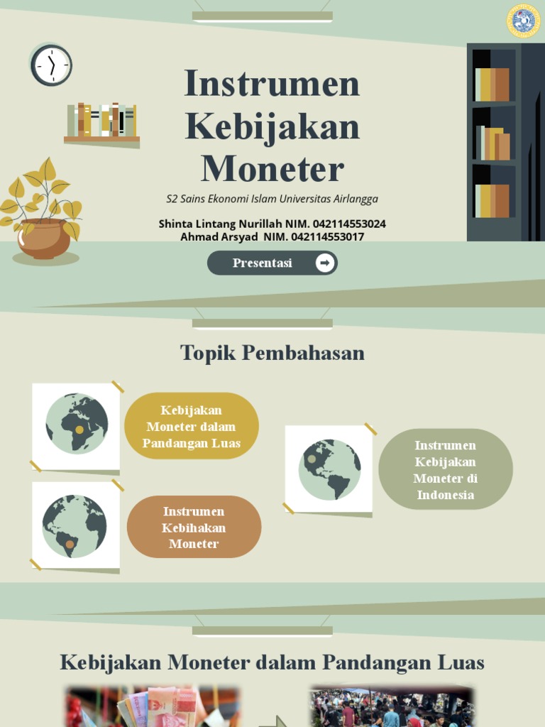 Instrumen Kebijakan Moneter - TM 4 2022 | PDF
