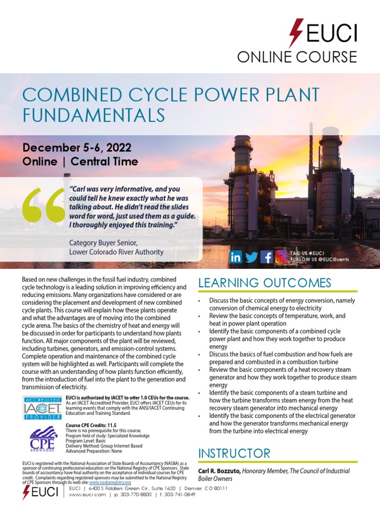 CCGT Online Course | PDF