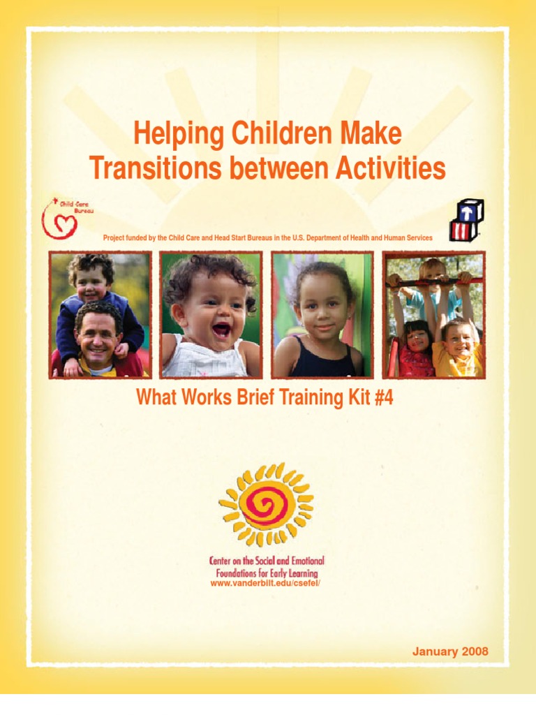 Helping Children Make Transitions Between Activities: What Works Brief ...