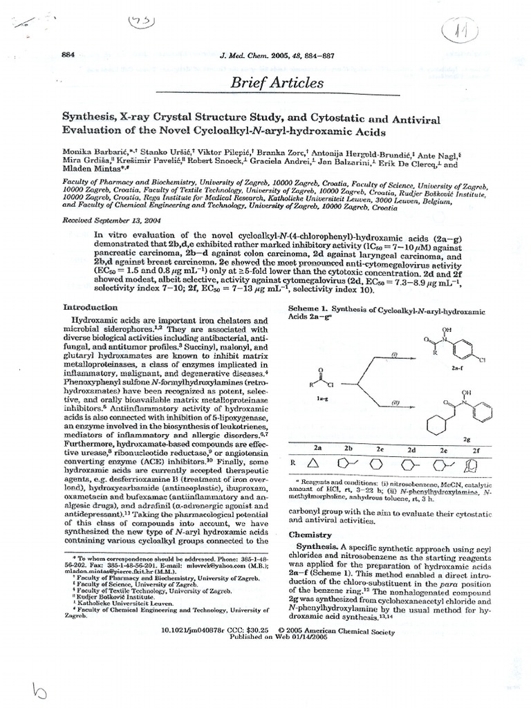 J Med Chem 2005 | PDF