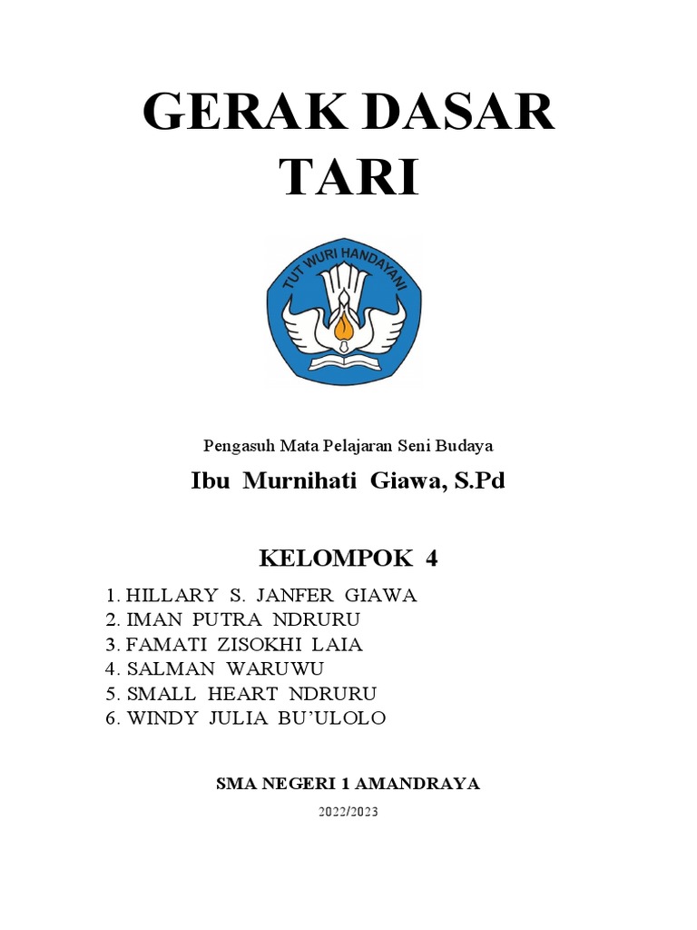 Gerak Dasar Tari | PDF