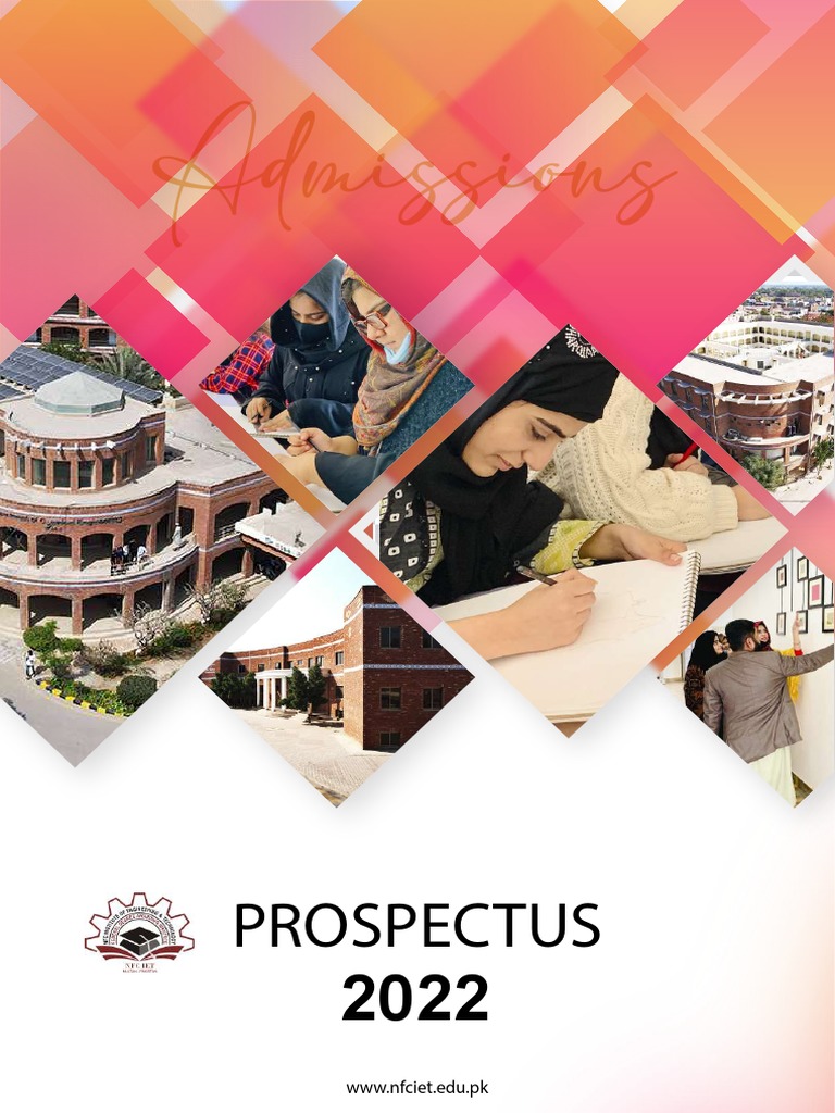 NFC Iet Prospectus 2022 | PDF | Finance & Money Management