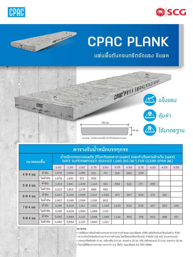 Plank Slab | PDF