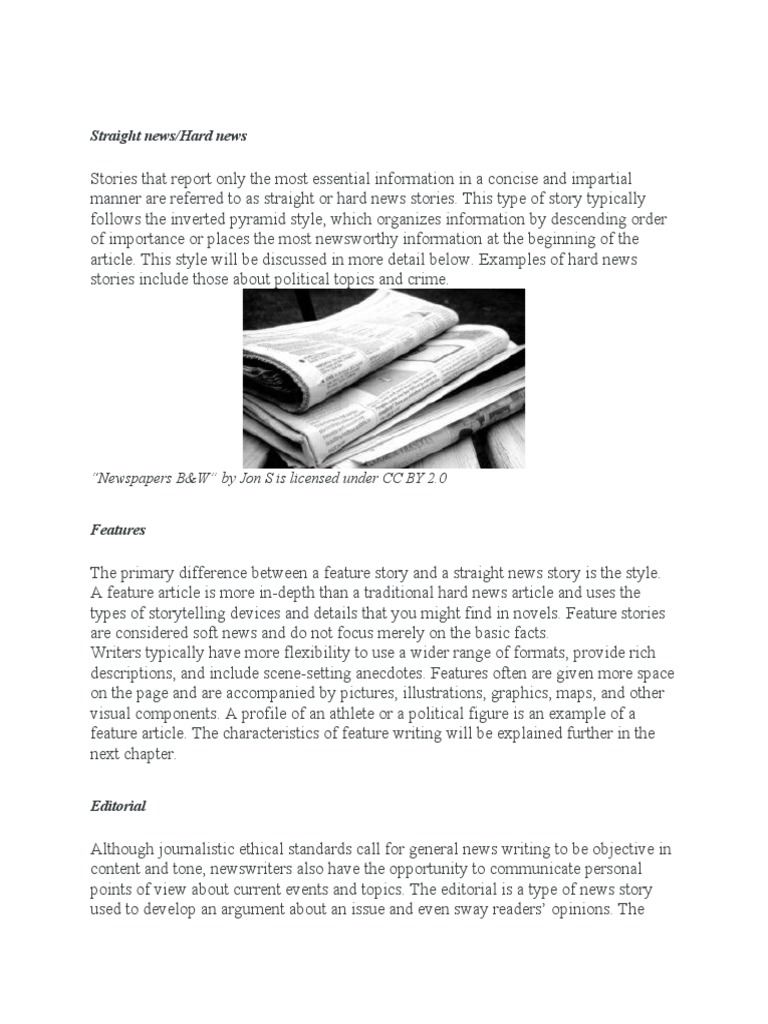 Straight News | PDF | Finance & Money Management | Social Science