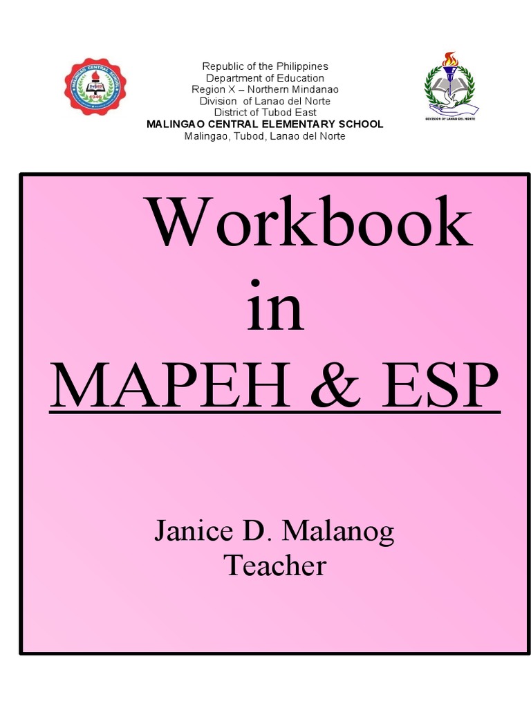 ESP Workbook | PDF