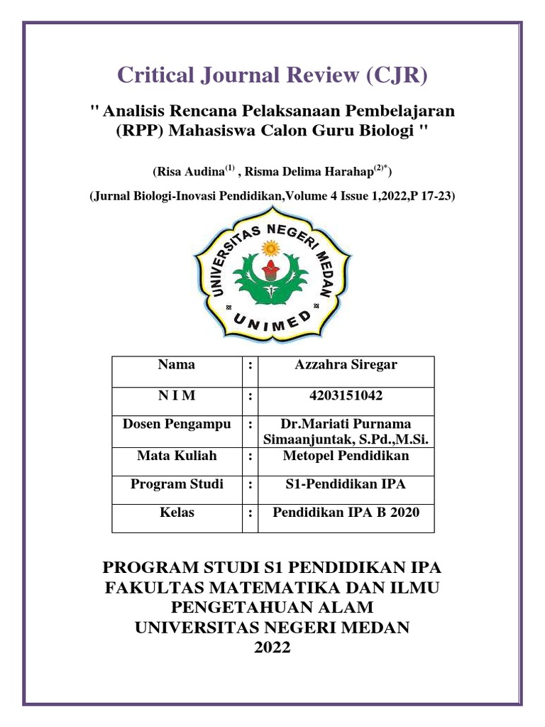 Azzahra Siregar CJR Metodologi Penelitian | PDF