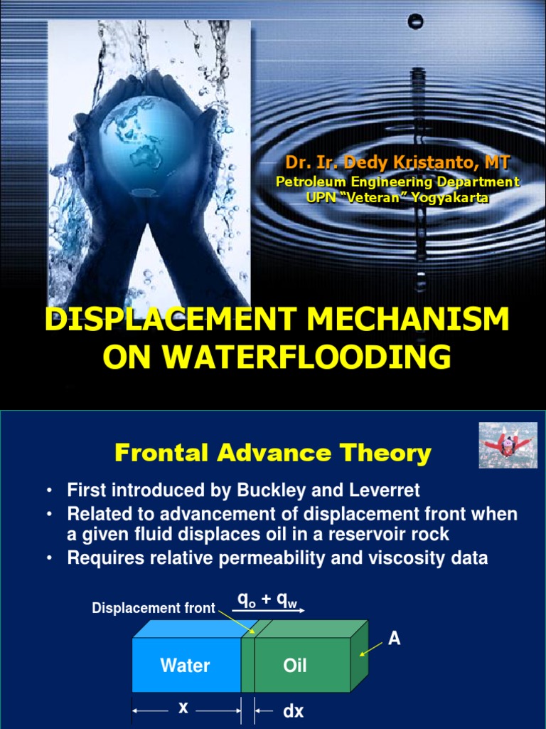 3a - Oil Displacement Mechanism | PDF | Petroleum Reservoir | Liquids