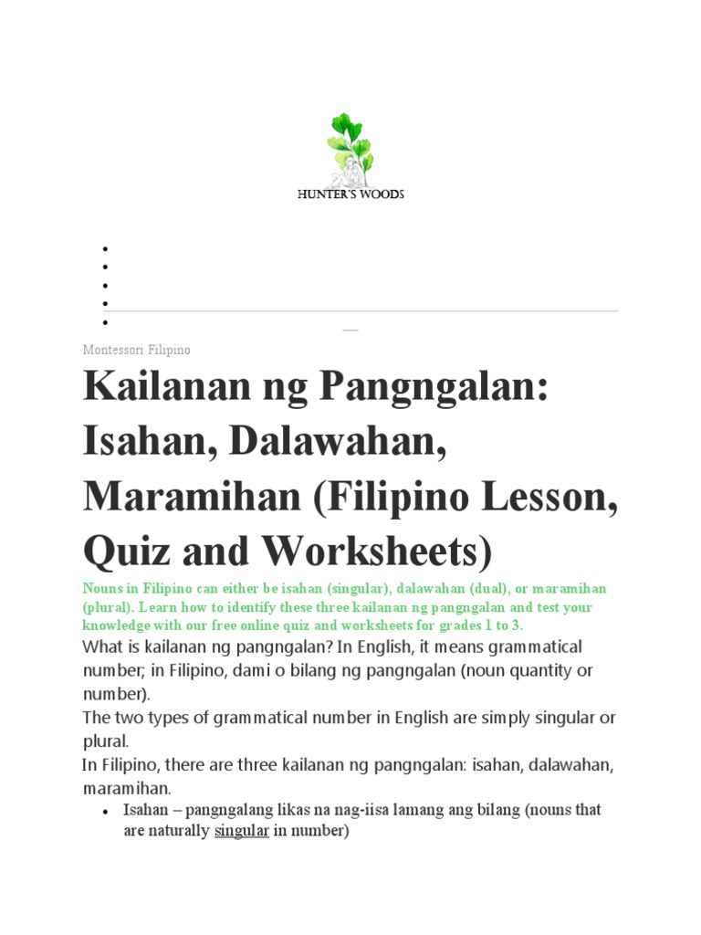 Kailanan Ng Pangalan | PDF