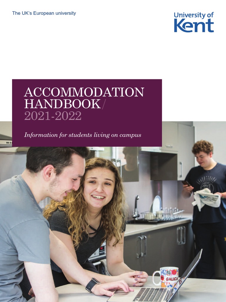 KENT - Accommodation Handbook 2021-2022 | PDF | Mail | Thermostat
