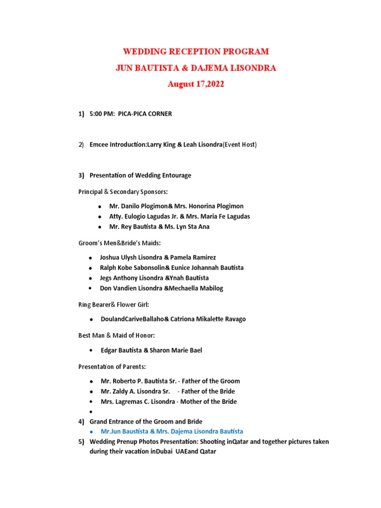 Final Program | PDF | Wedding | Socialization Final Program | PDF | Wedding | Socialization