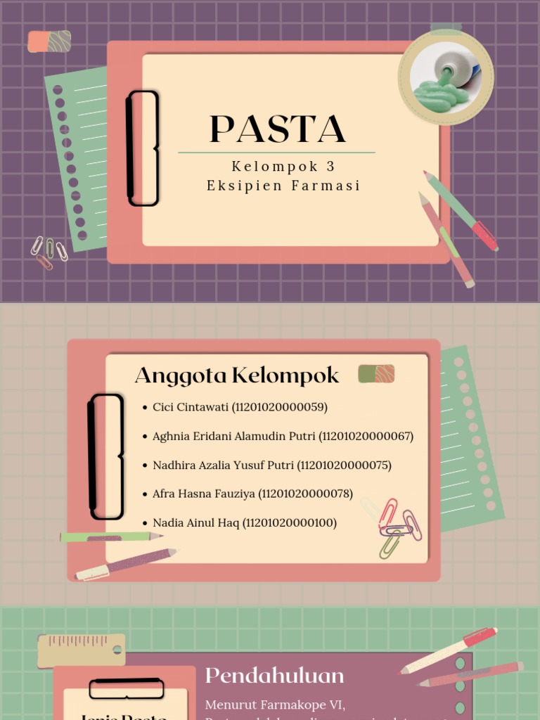 Kelompok 3 - Pasta | PDF