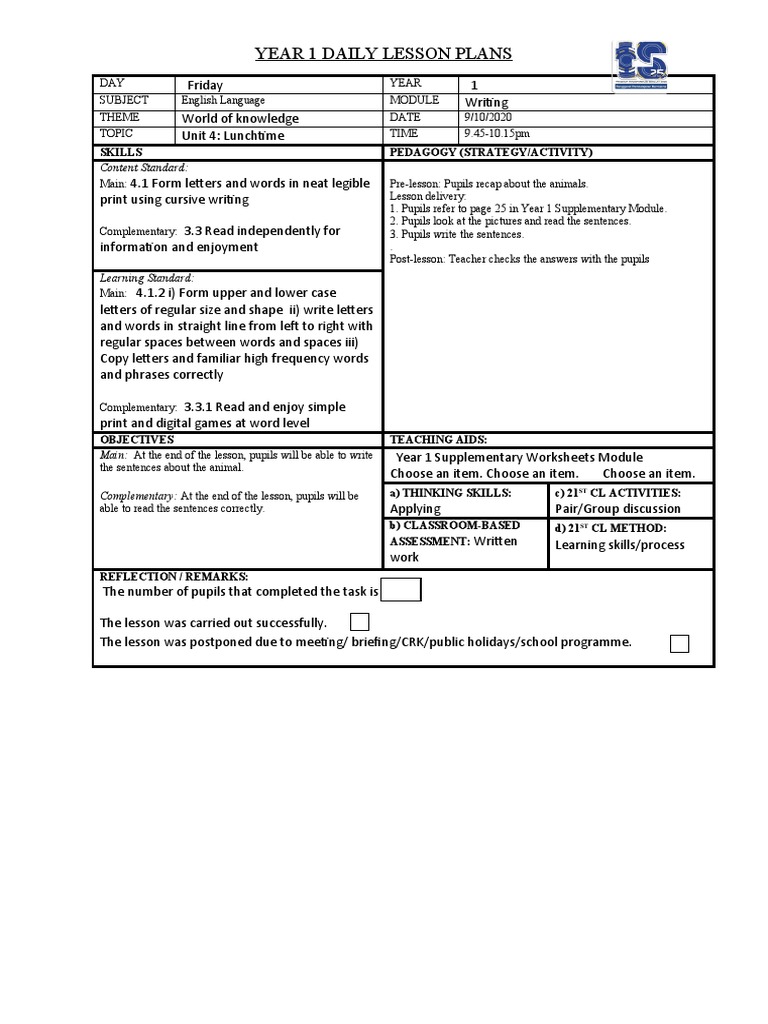 09 Oktober (Friday) | Download Free PDF | Lesson Plan | Cognitive Science