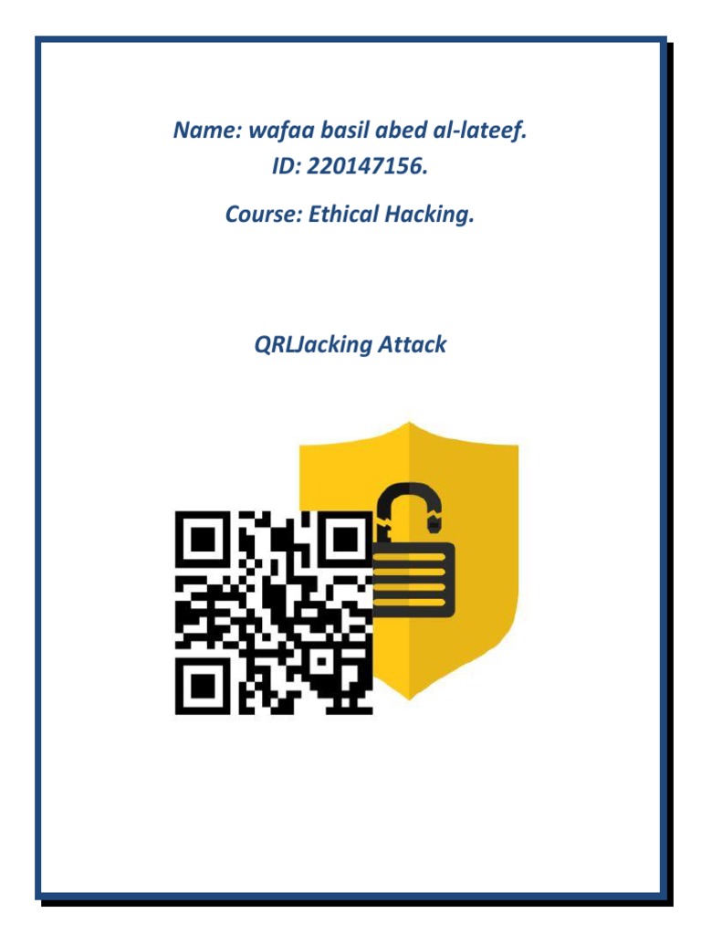 QRLJacking 1 | PDF | Qr Code | Barcode